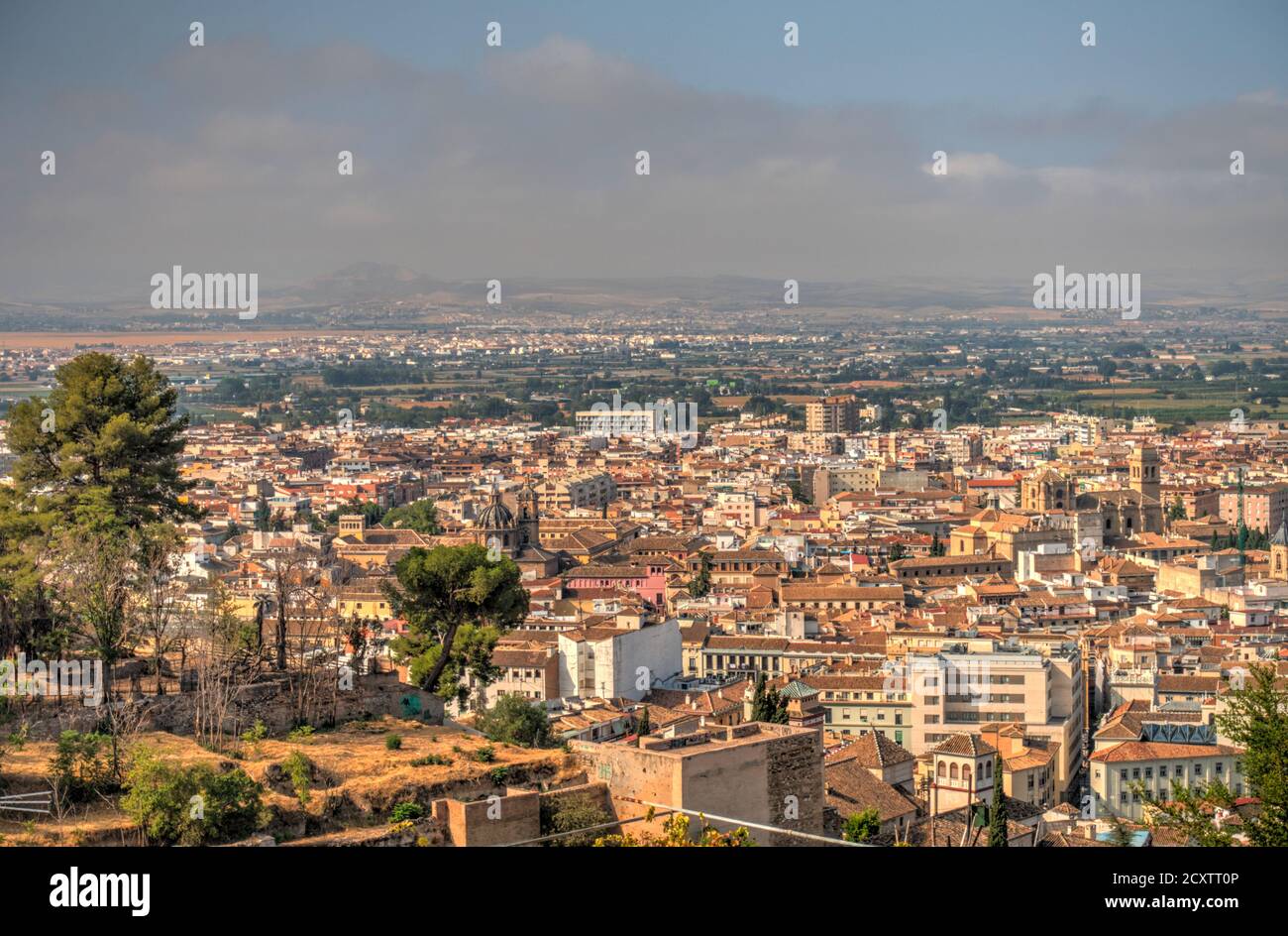Granada landmarks, Spain Stock Photo - Alamy