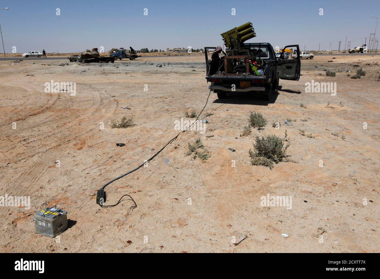 Truck mounted rockets hi-res stock photography and images - Alamy