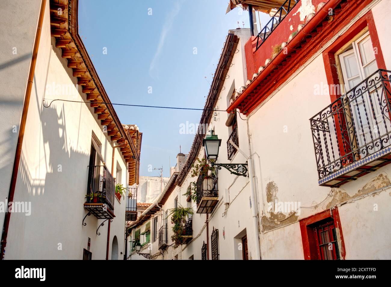 Granada landmarks, Spain Stock Photo - Alamy