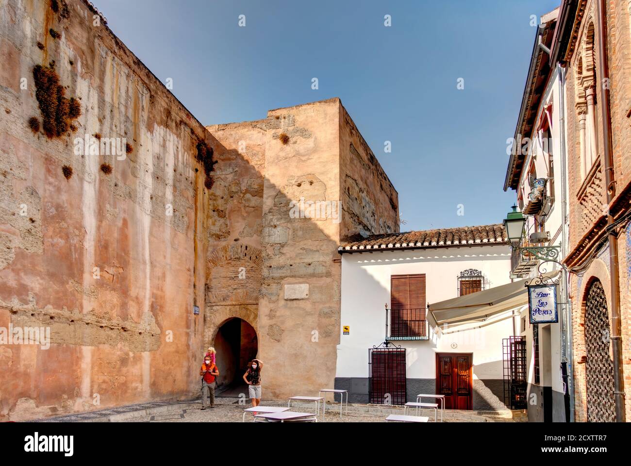 Granada landmarks, Spain Stock Photo - Alamy