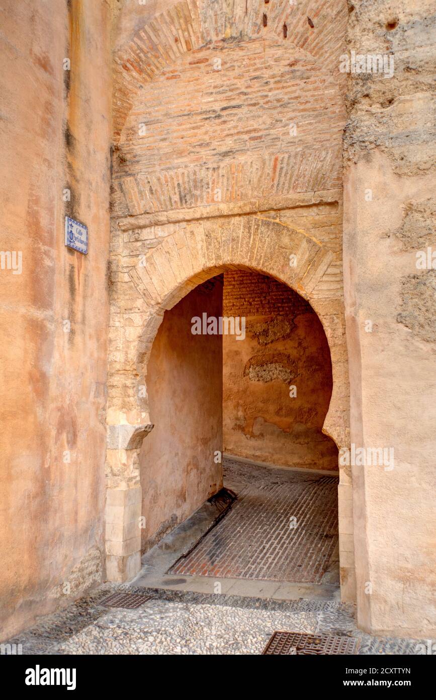 Granada landmarks, Spain Stock Photo - Alamy