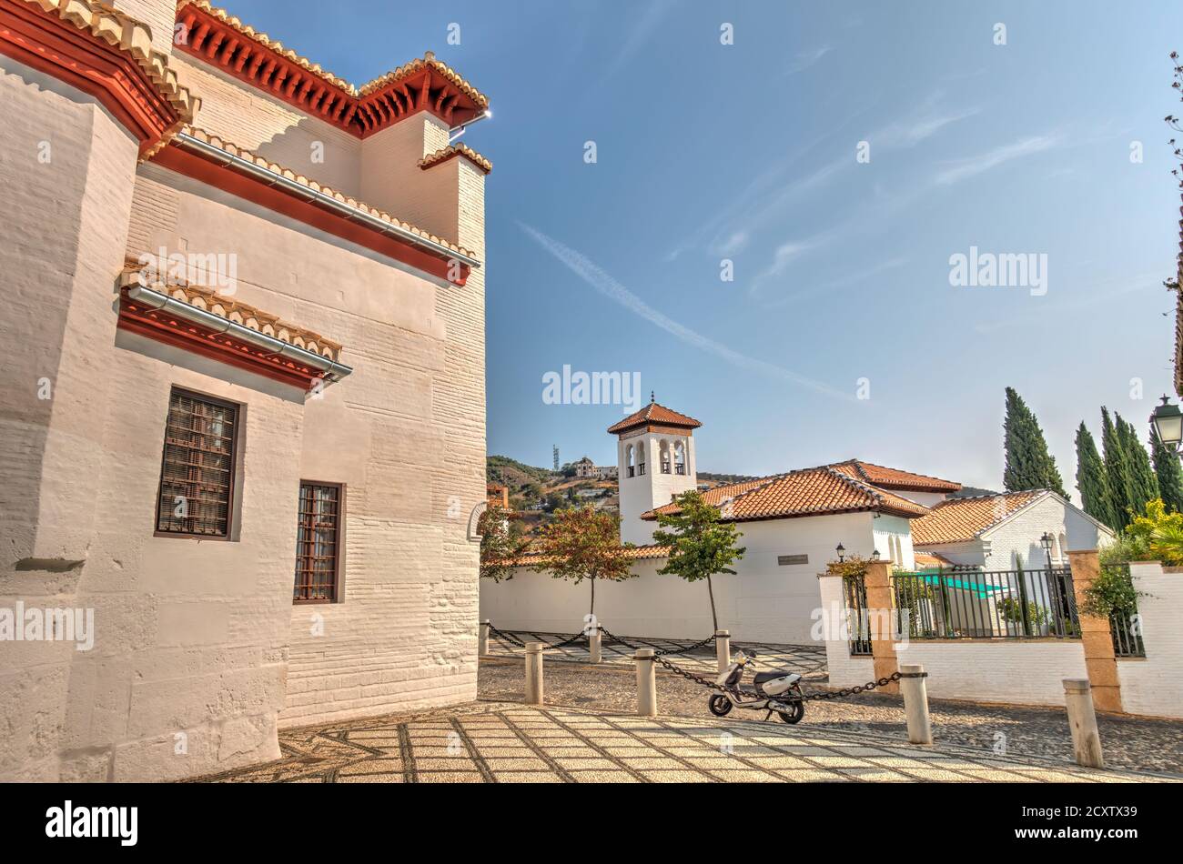 Granada landmarks, Spain Stock Photo - Alamy