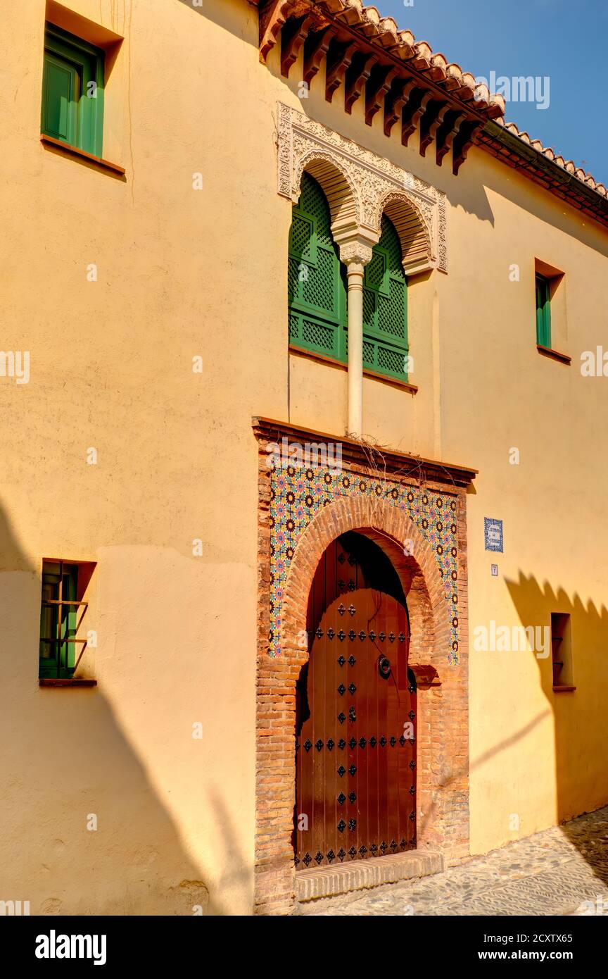 Granada landmarks, Spain Stock Photo - Alamy