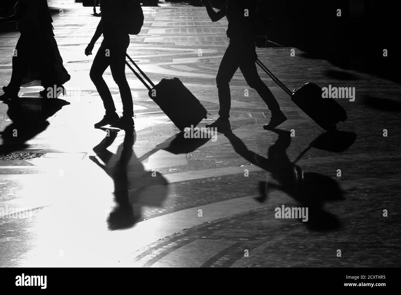 Female shadow profile on white hi-res stock photography and images - Alamy