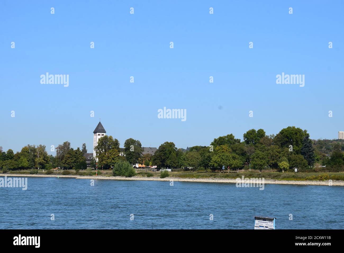 waterfront of Lahnstein Stock Photo - Alamy