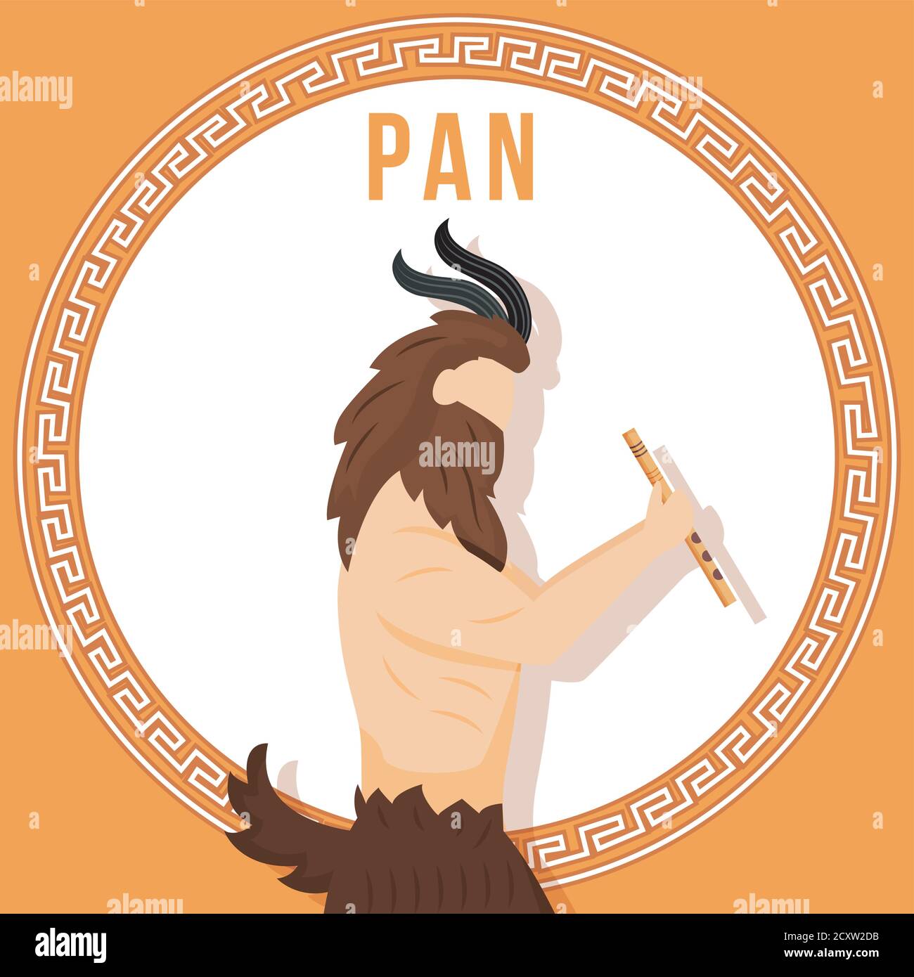 Pan orange social media post mockup Stock Vector Image & Art - Alamy