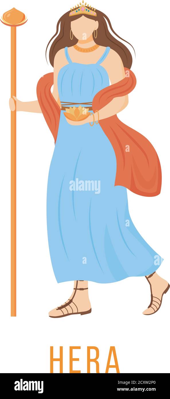 Hera Cartoon Goddess