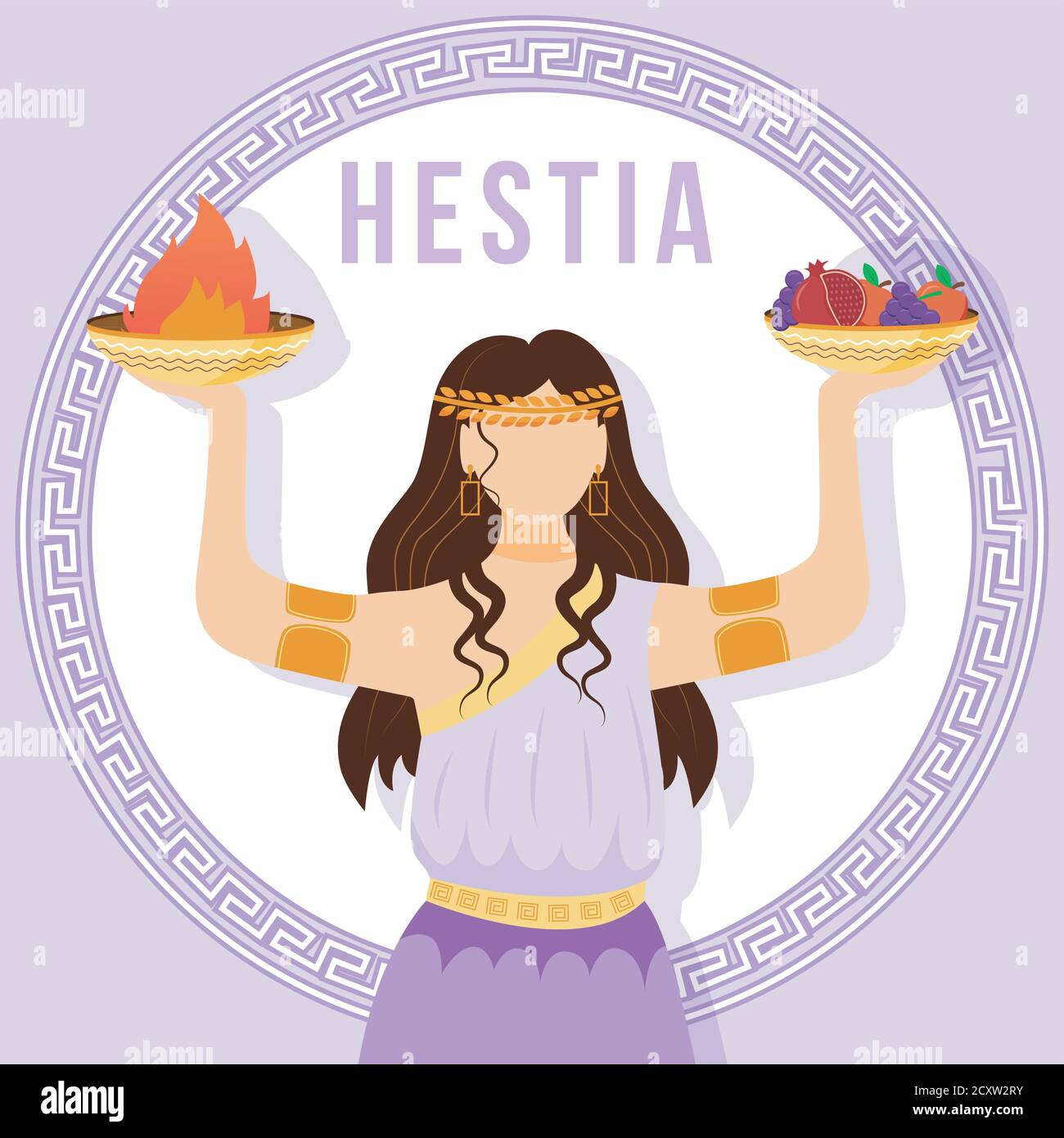 Hestia The Greek Goddess Symbol