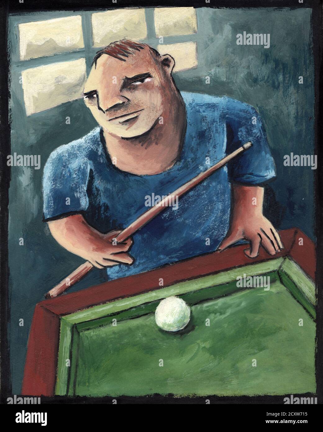 Cartoon pool ball hi-res stock photography and images - Alamy