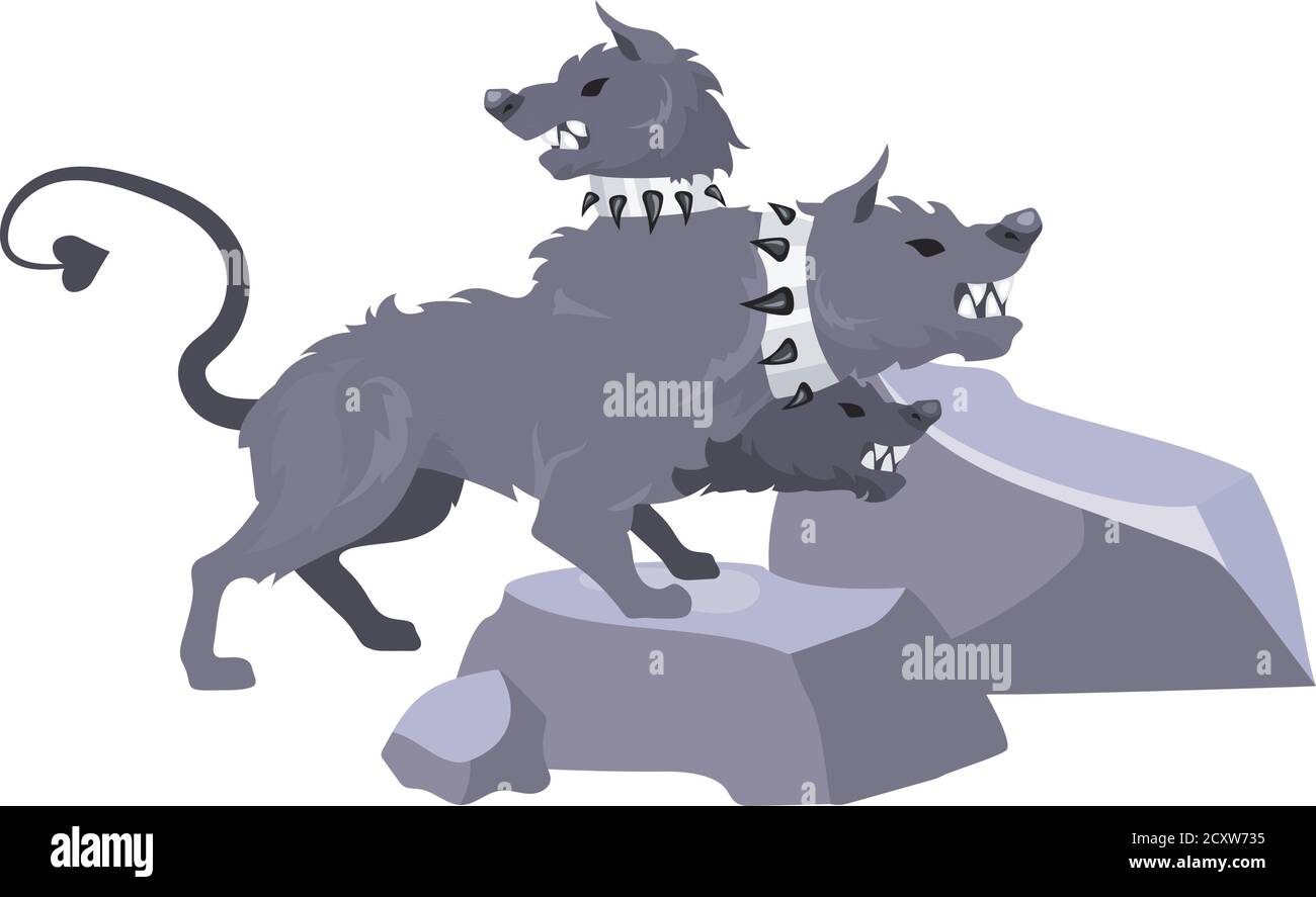 Hades underworld cerberus Stock Vector Images - Alamy