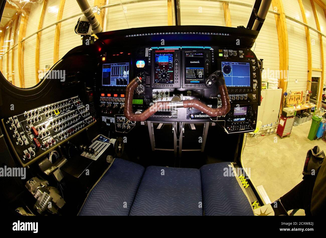 Cockpit Fisheye High Resolution Stock Photography and Images - Alamy
