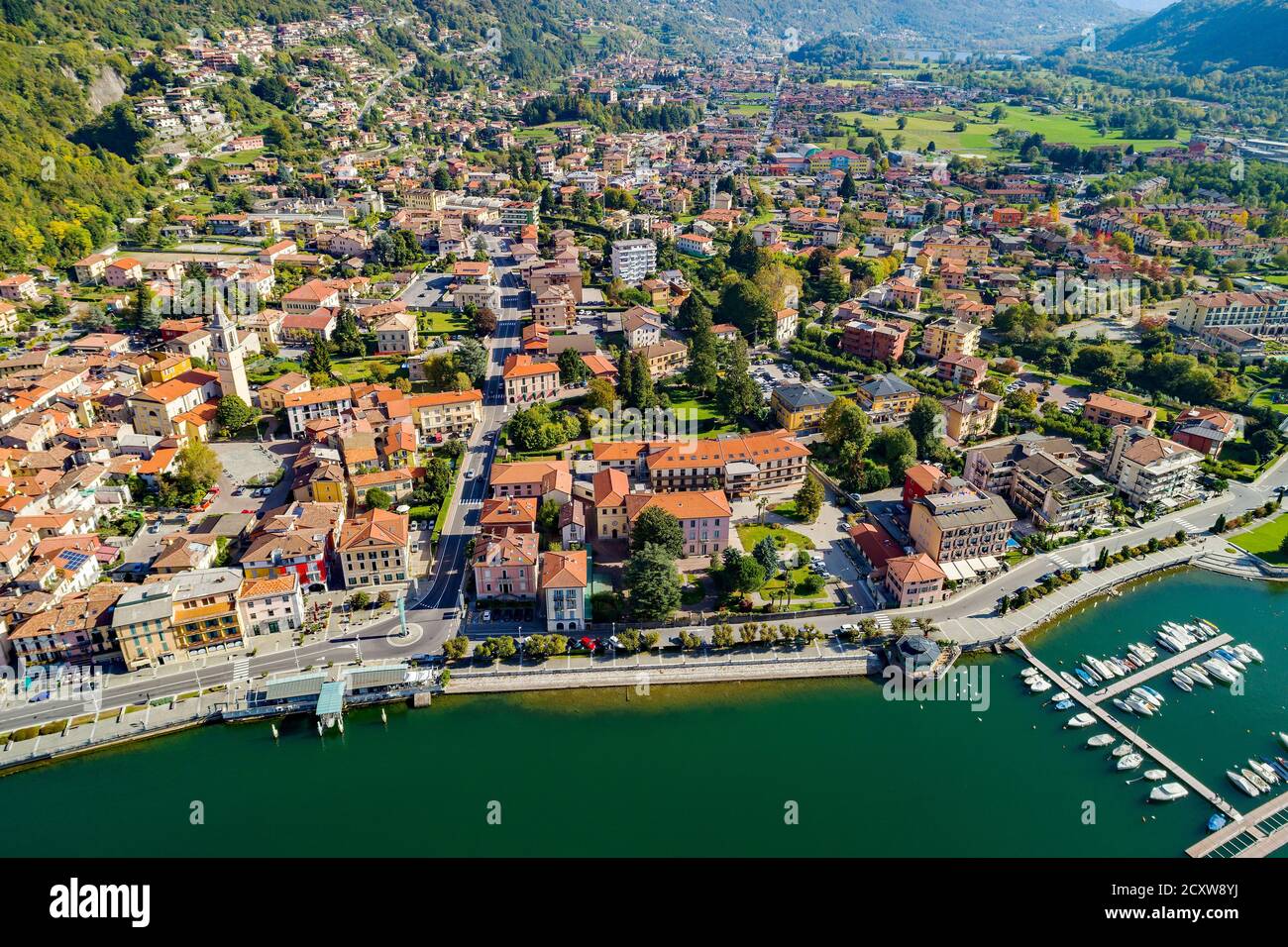 Porlezza lake lugano hi-res stock photography and images - Alamy