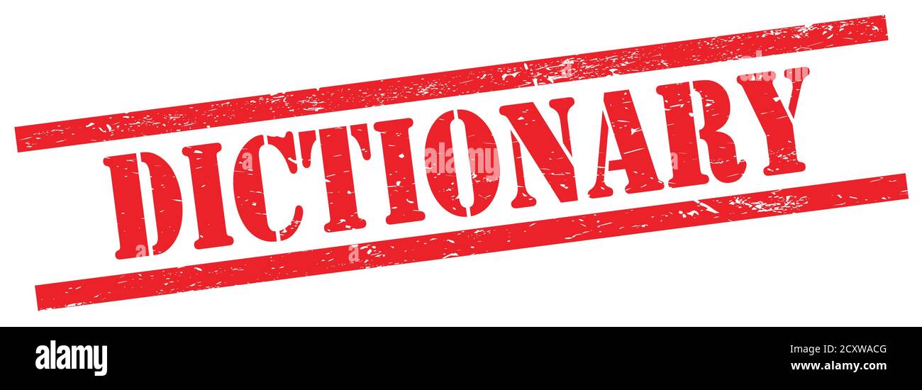 Dictionary rubber stamp hi-res stock photography and images - Alamy