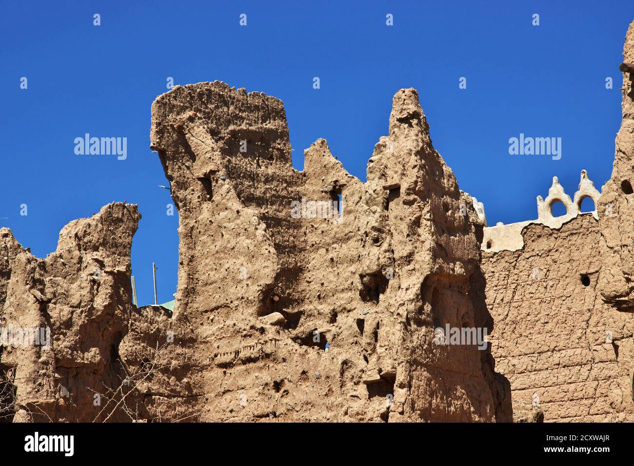 The arab village close Najran, Asir region, Saudi Arabia Stock Photo ...