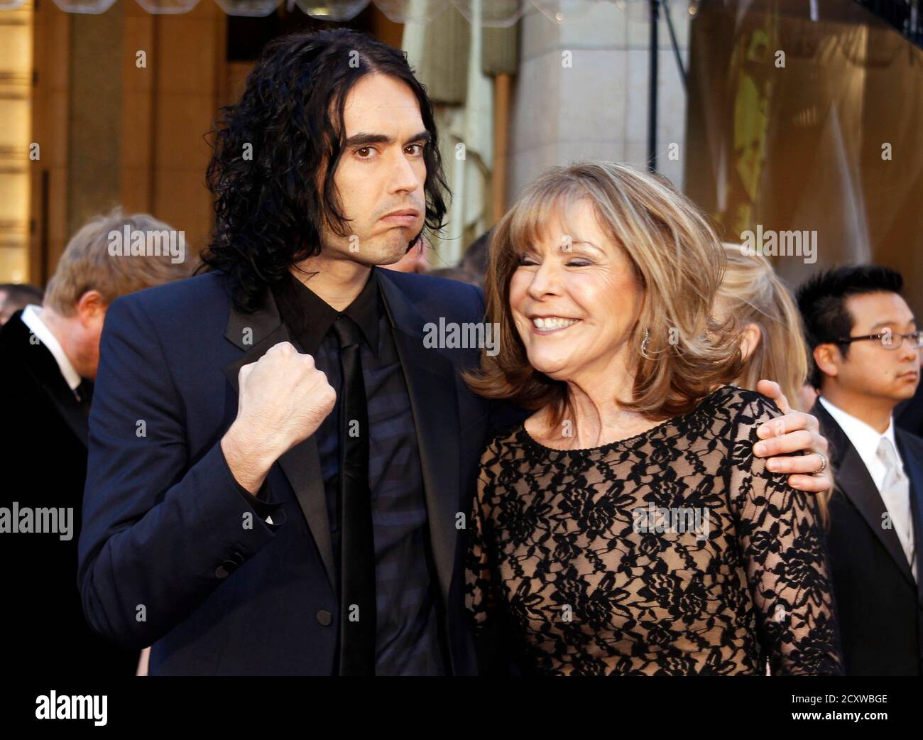 Russell brand mother barbara brand hi-res stock photography and images ...