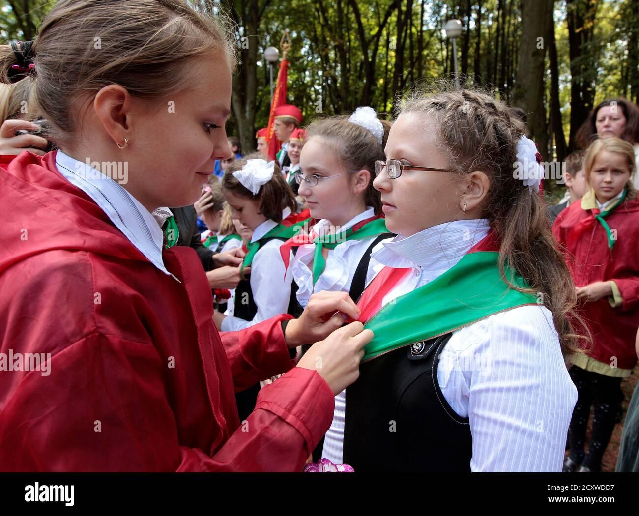 Communist youth pioneers hi-res stock photography and images - Alamy