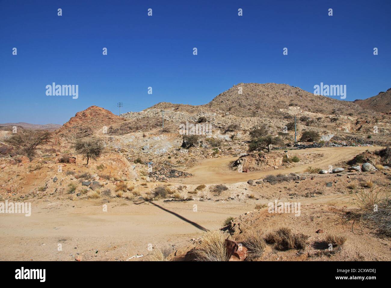 Nature of mountains of Asir region, the view from the viewpoint, Saudi ...