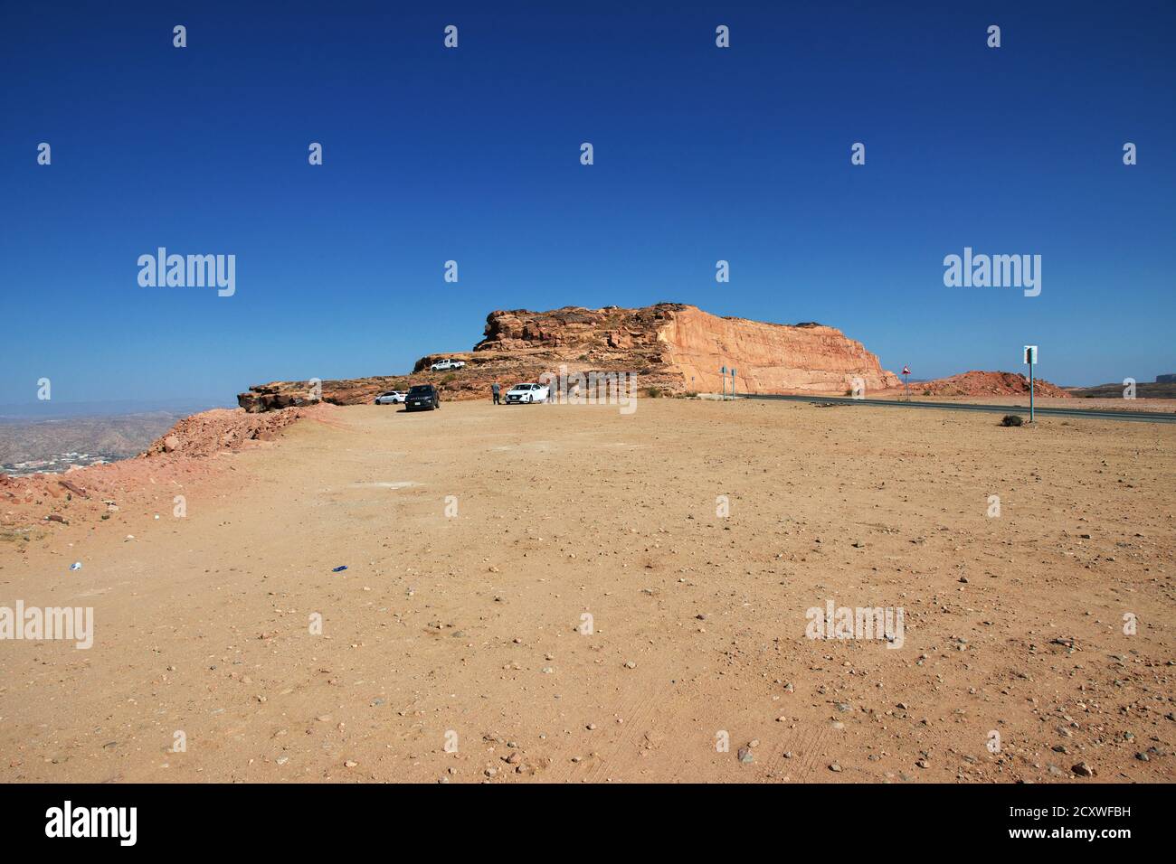 Nature of mountains of Asir region, the view from the viewpoint, Saudi ...