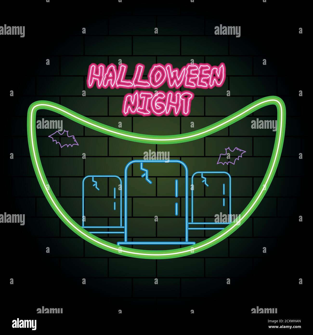 Neon Cemetery High Resolution Stock Photography and Images - Alamy