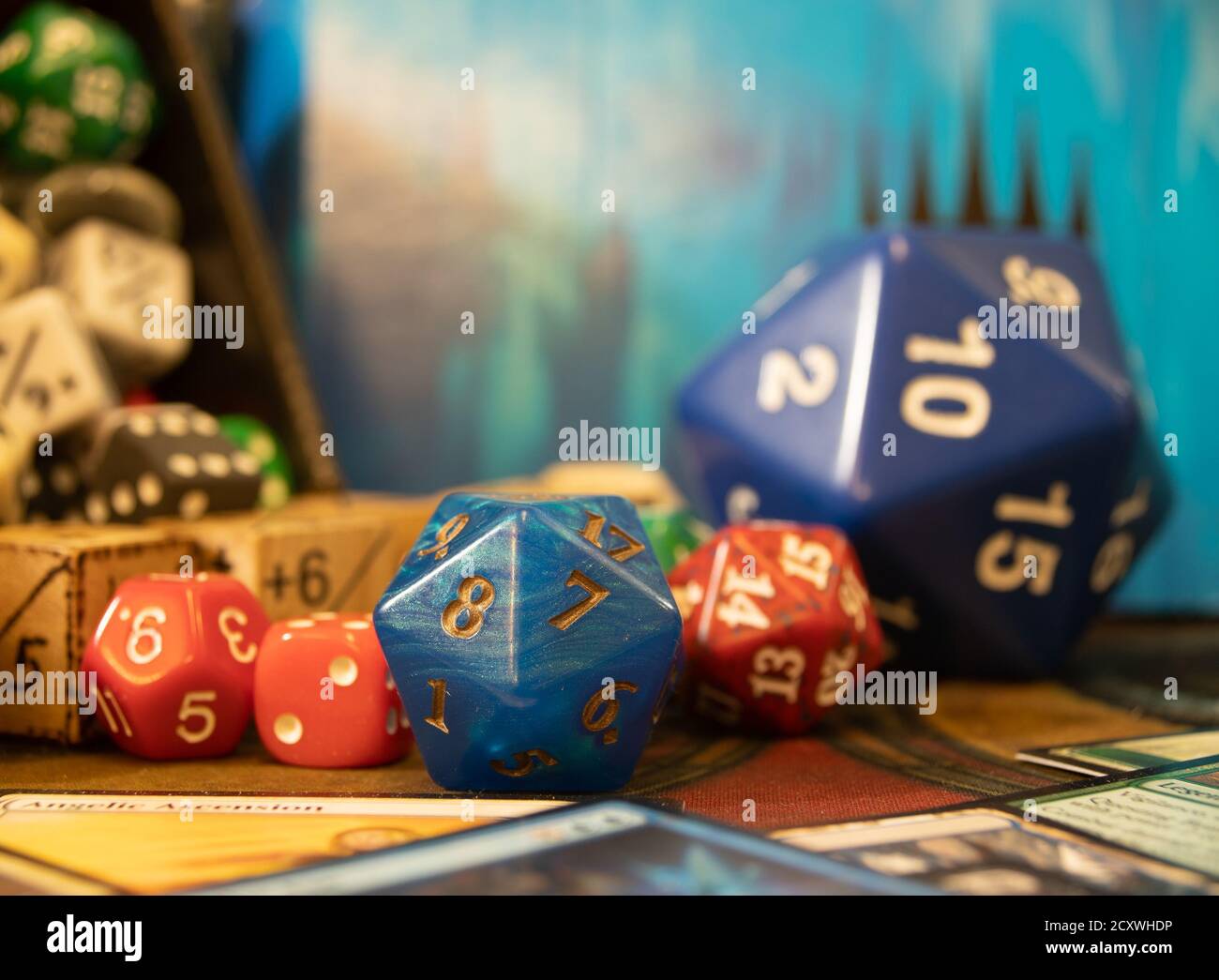 Dice game accessories hi-res stock photography and images - Alamy