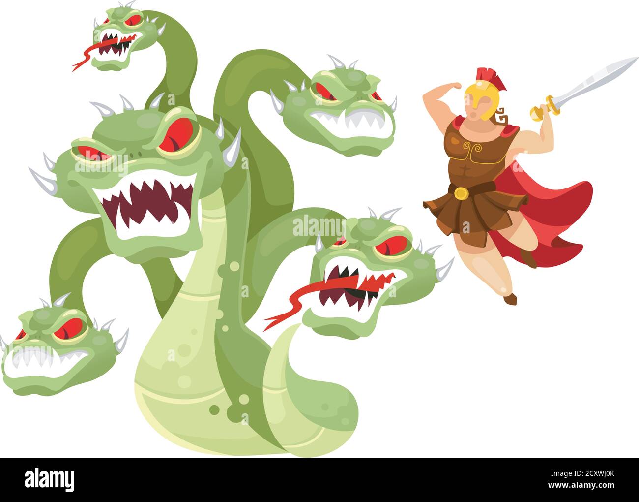 Heracles hydra hi-res stock photography and images - Alamy