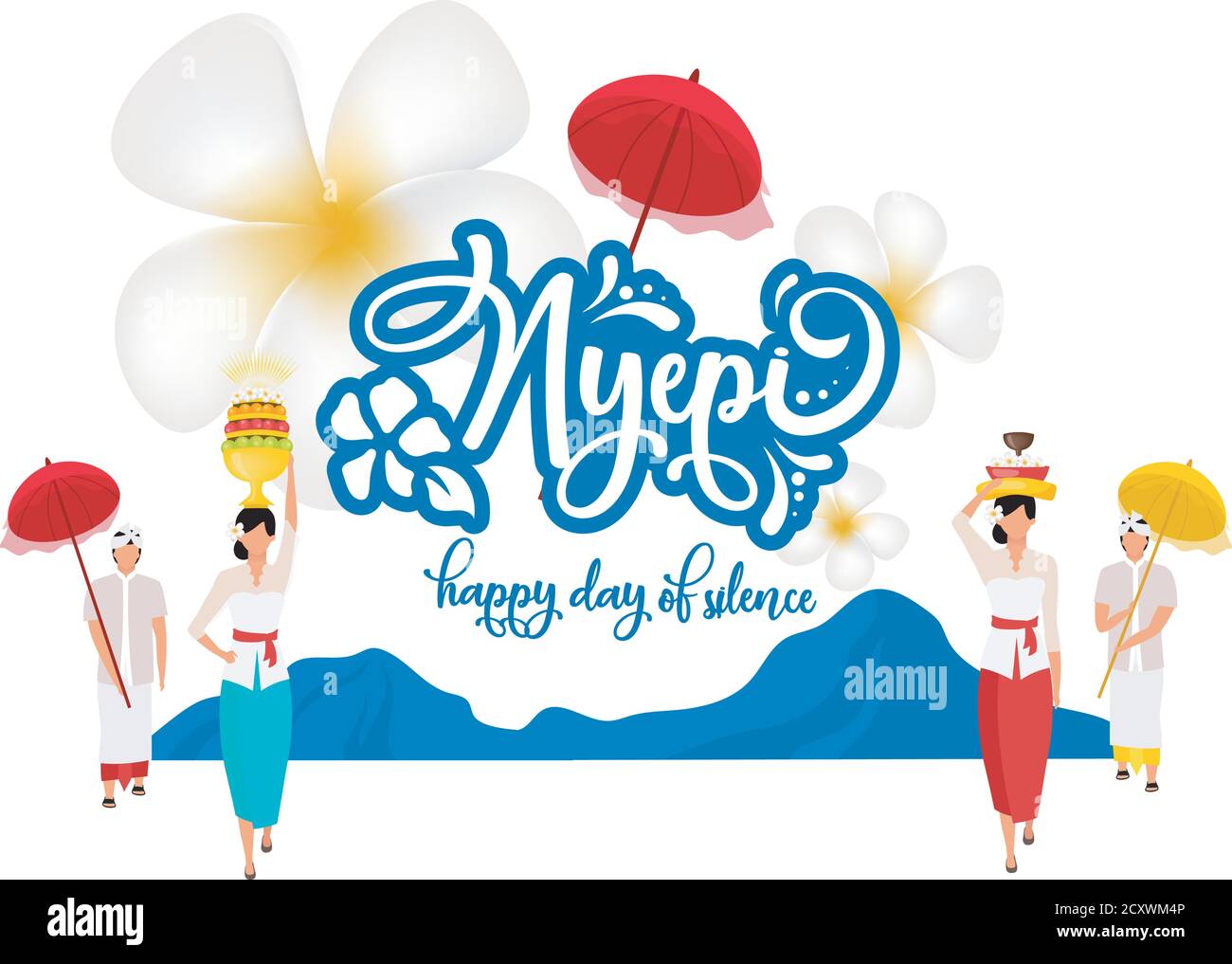 Nyepi flat poster vector template Stock Vector Image & Art - Alamy
