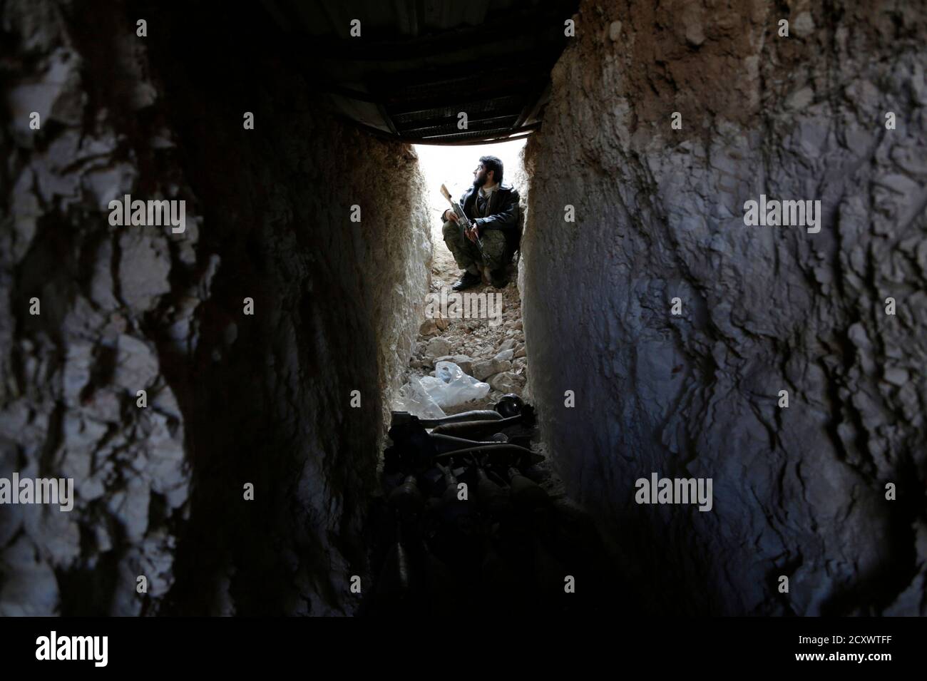 Mortar trench hi-res stock photography and images - Alamy