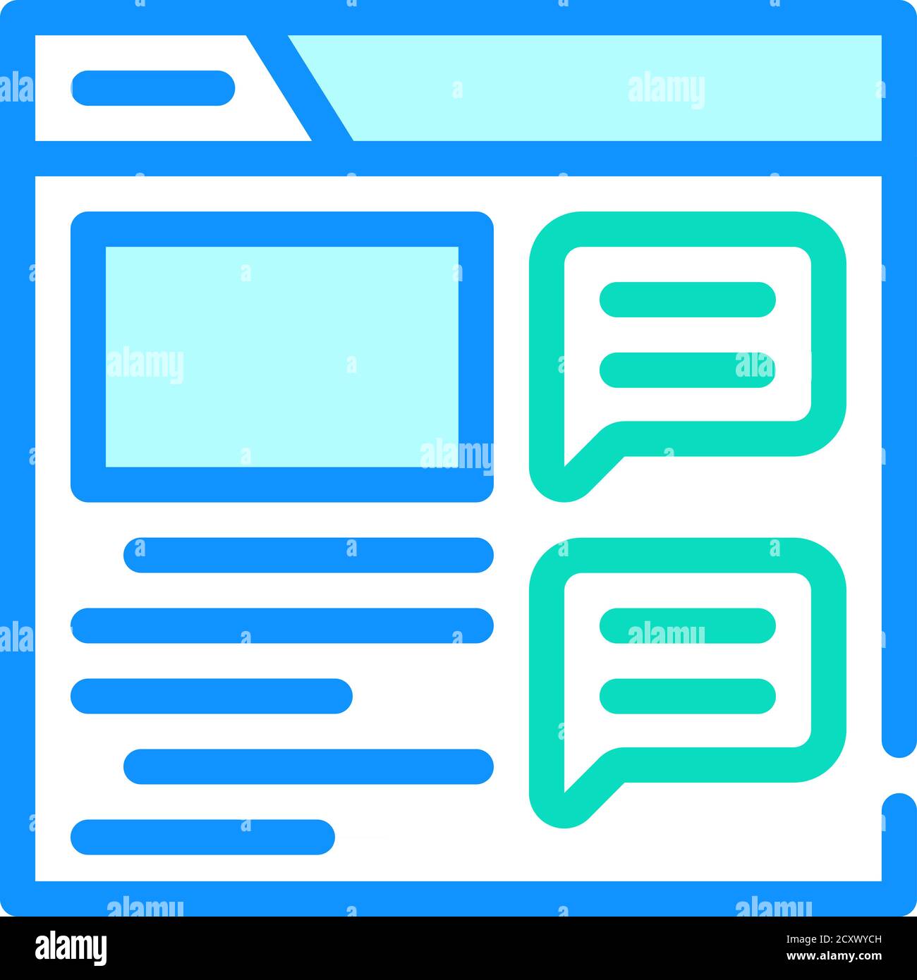 product characteristics and communication with client color icon vector ...