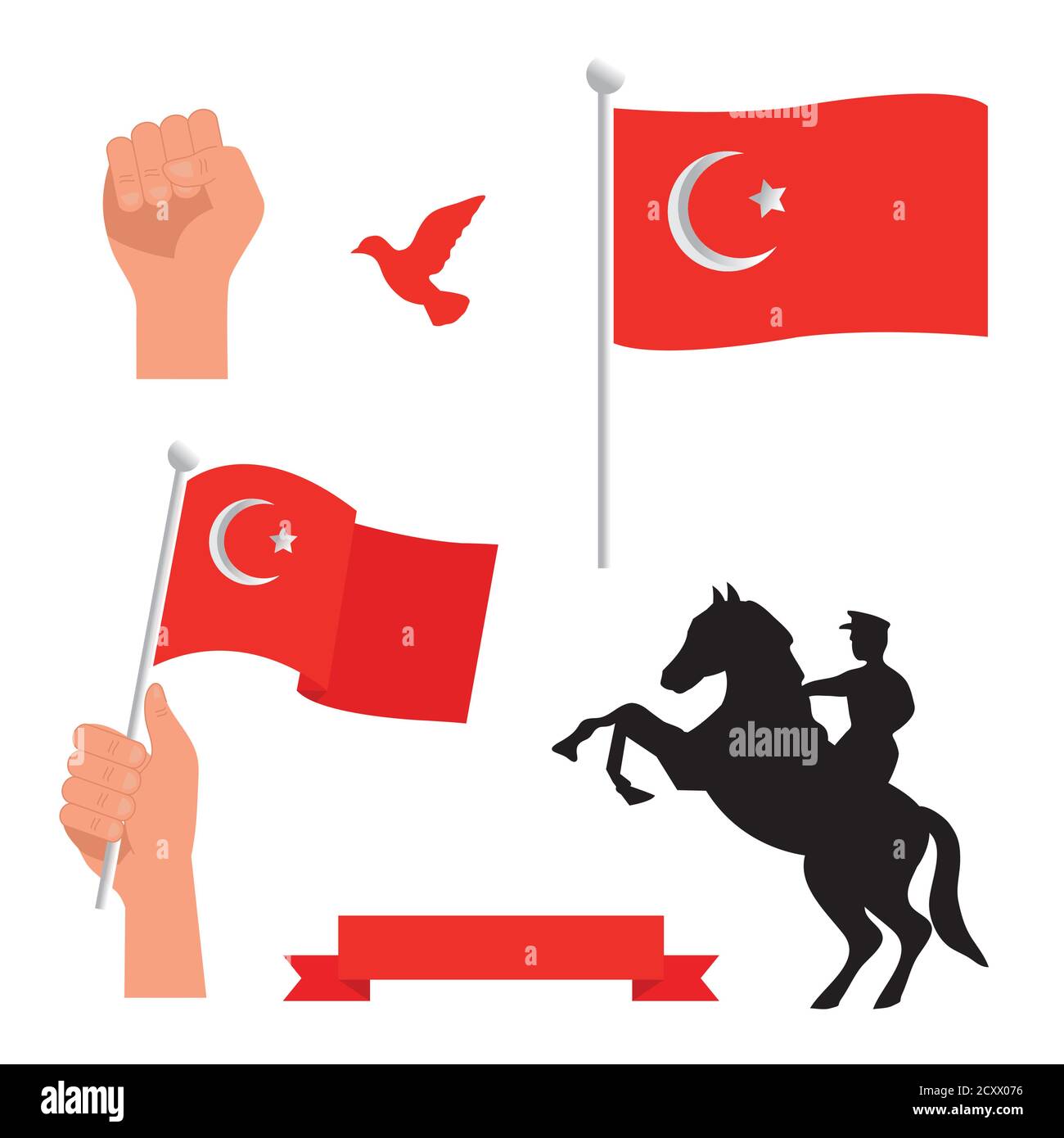 October horse Cut Out Stock Images & Pictures - Alamy