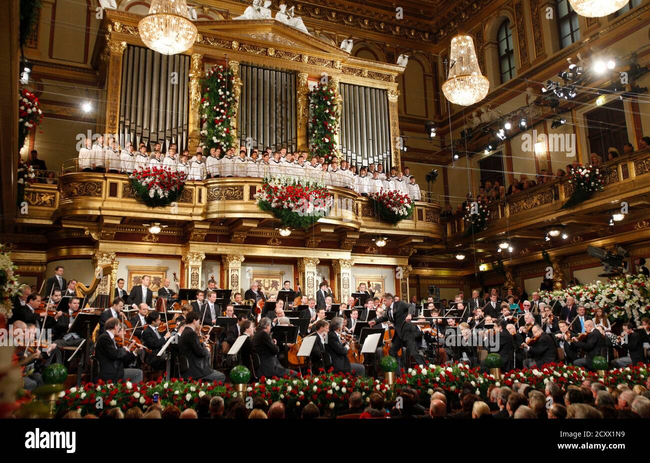 Concert hall of the vienna boys choir hi-res stock photography and ...