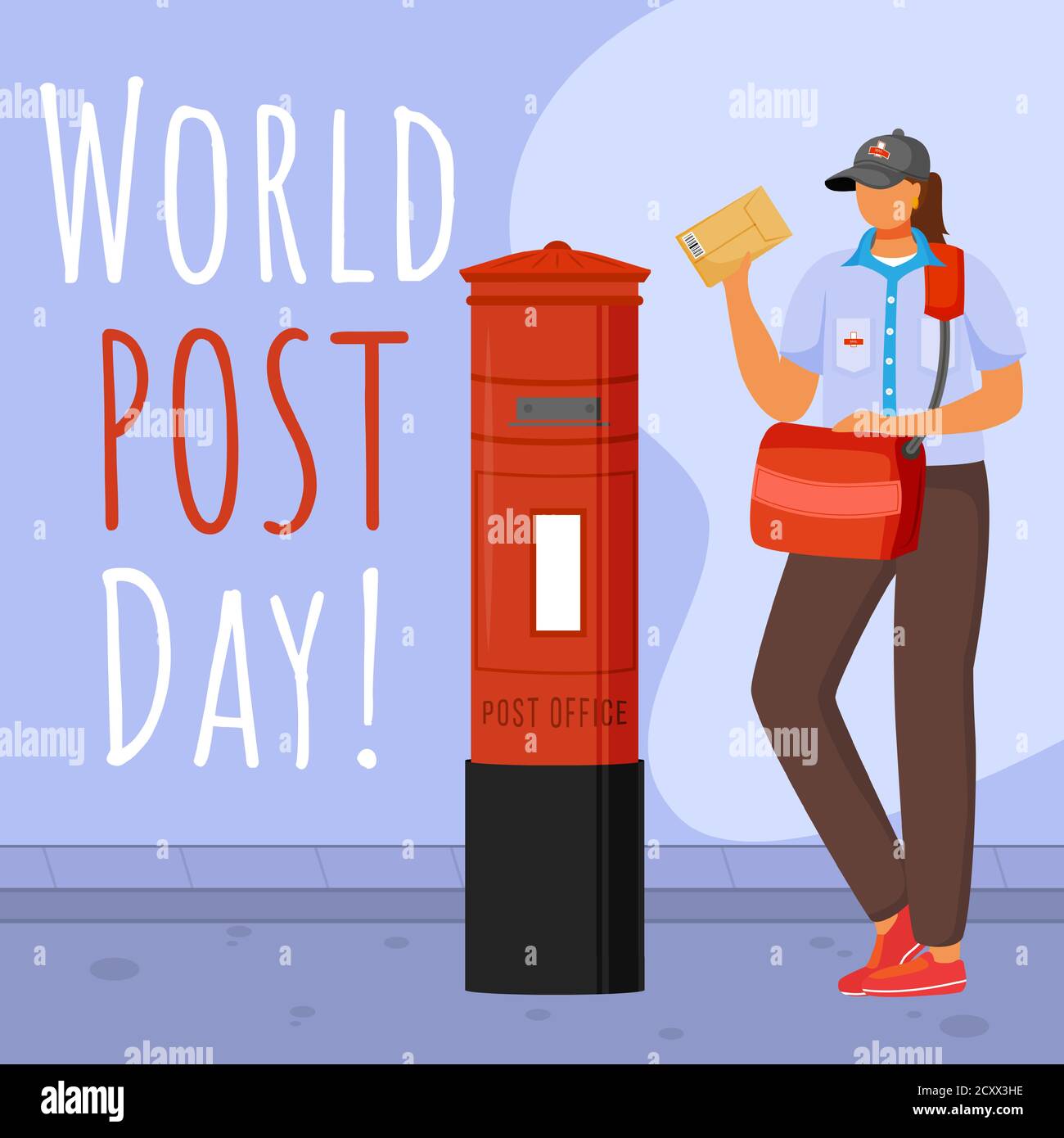 World post day social media post mockup Stock Vector Image & Art - Alamy