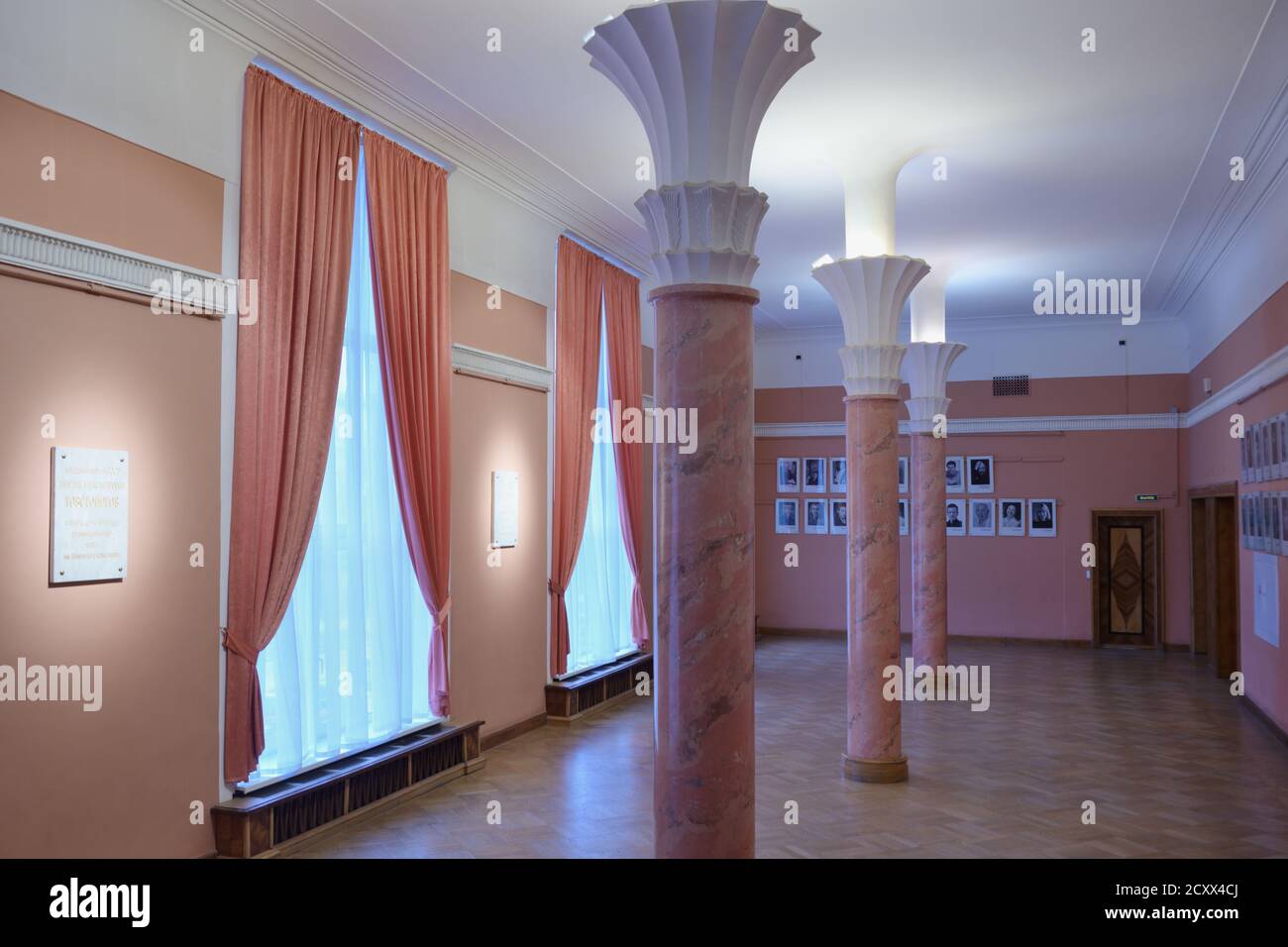 Art Nouveau interior of the Baltic House Theatre-Festival in St ...