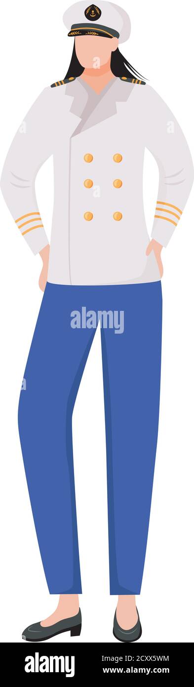 Sailor flat vector illustration Stock Vector Image & Art - Alamy