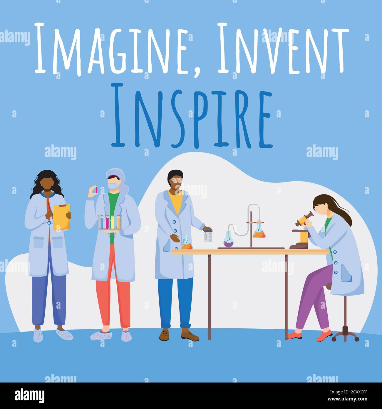 Social scientist cartoon hi-res stock photography and images - Alamy