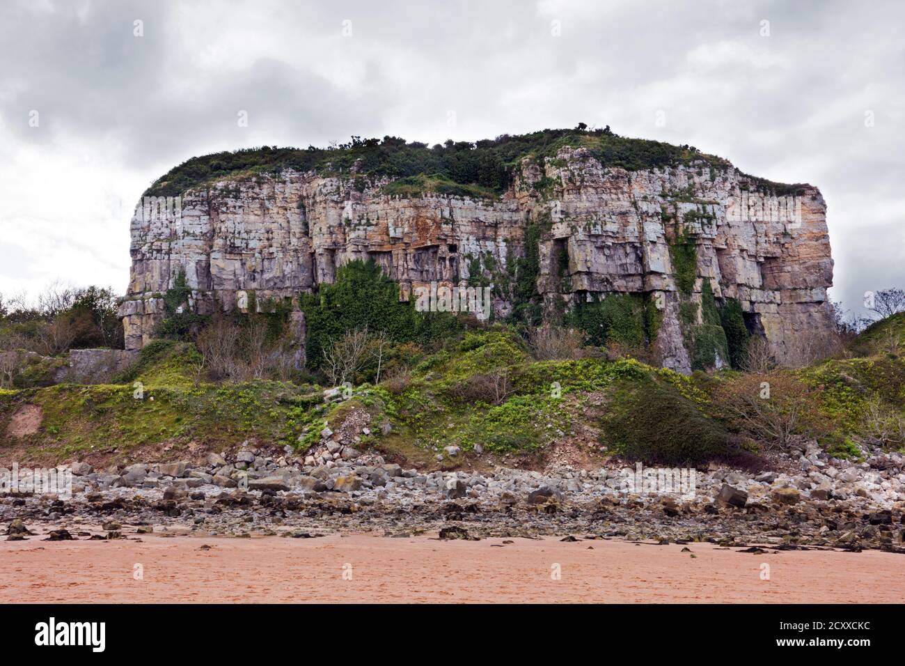 Castle Rock (Castell Mawr in Welsh) is a small flat-topped mountain ...