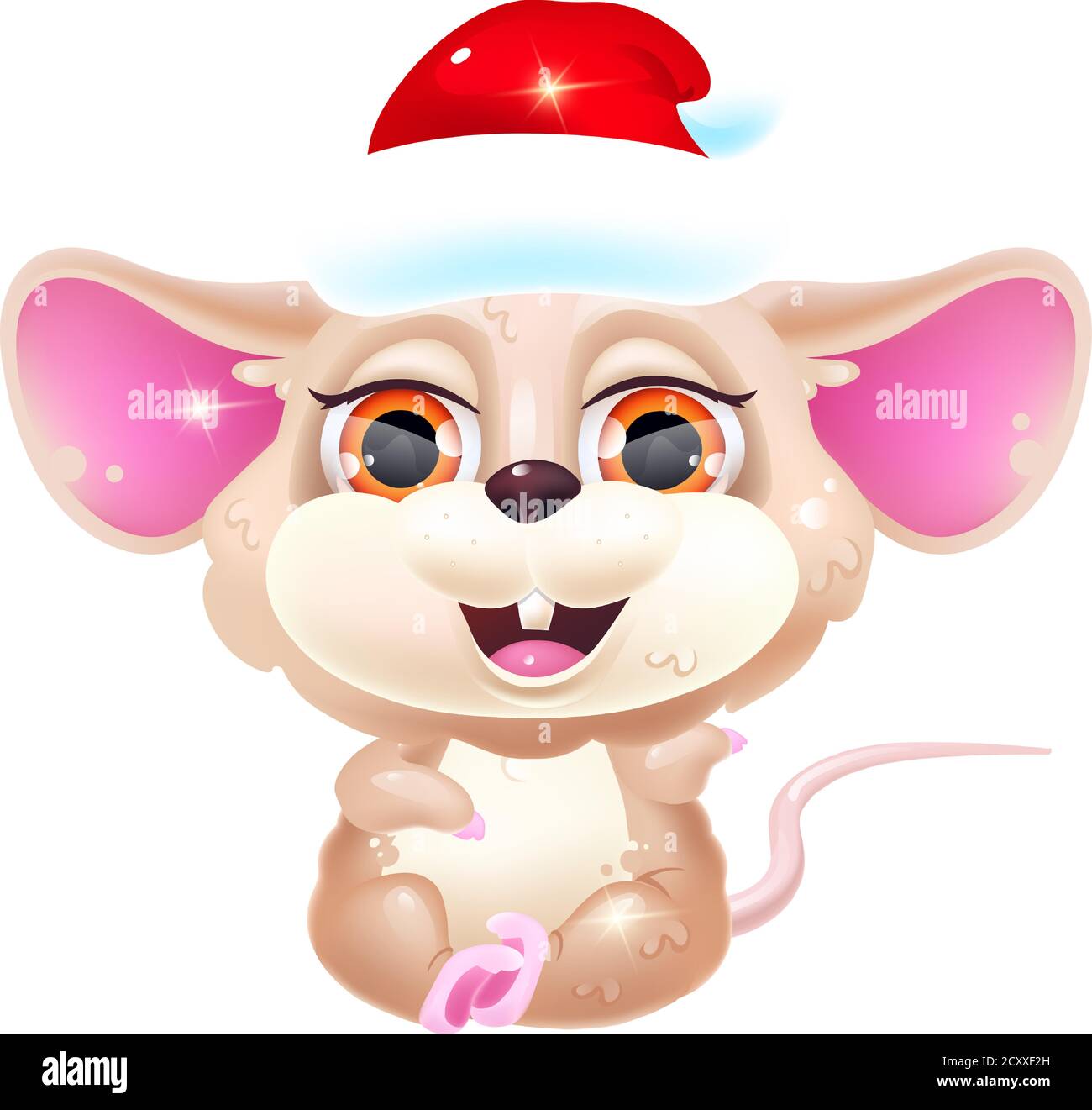 Cute mouse kawaii cartoon vector character Stock Vector Image & Art - Alamy