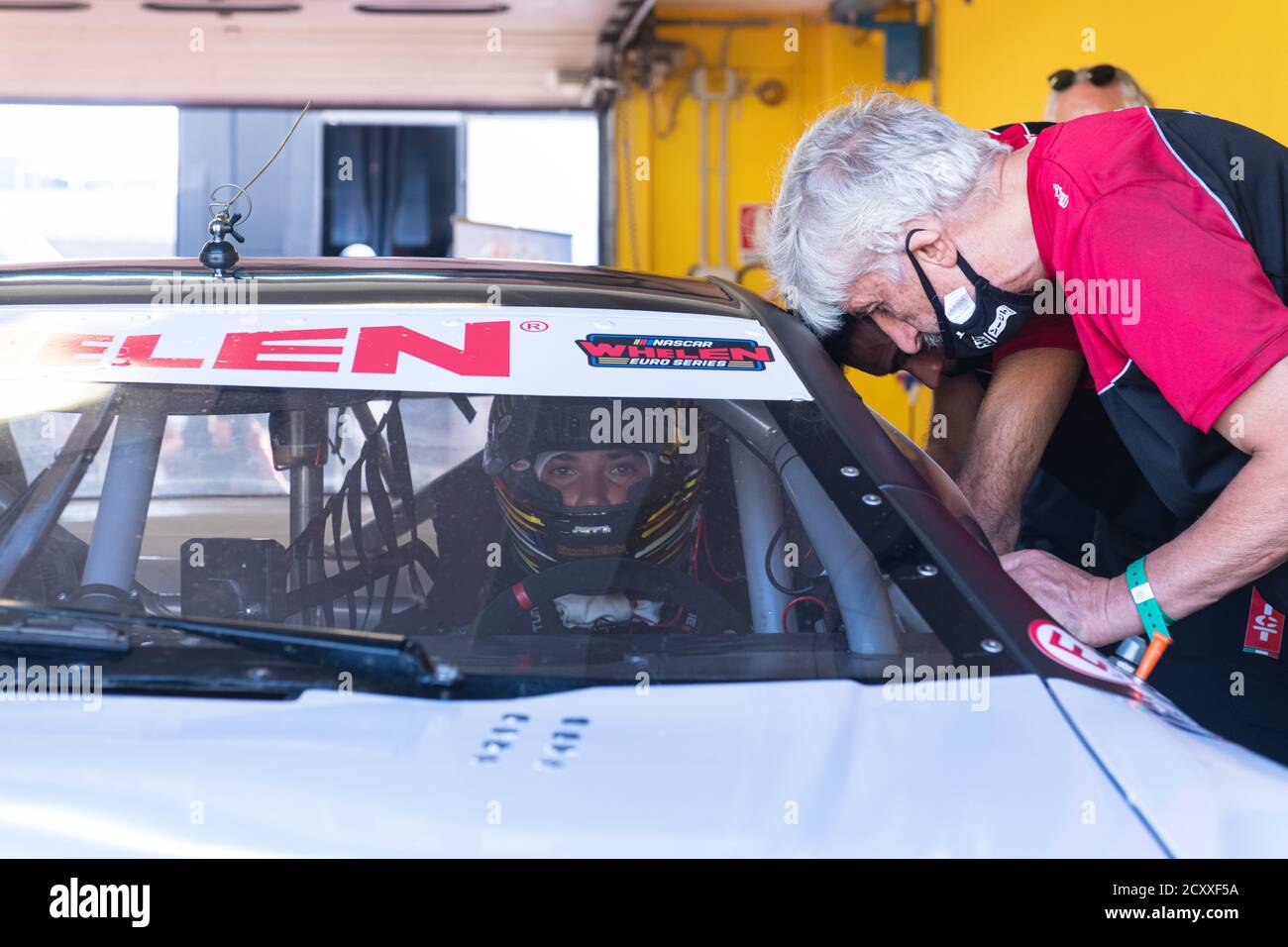 Nascar driver cockpit hi-res stock photography and images - Alamy