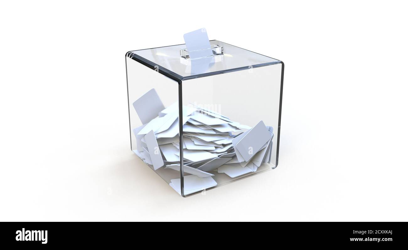 Transparent ballot box hi-res stock photography and images - Alamy