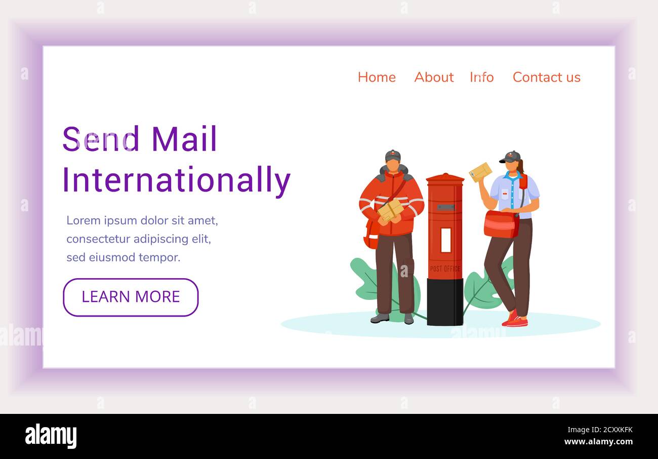 Royal mail postman letter Stock Vector Images - Alamy