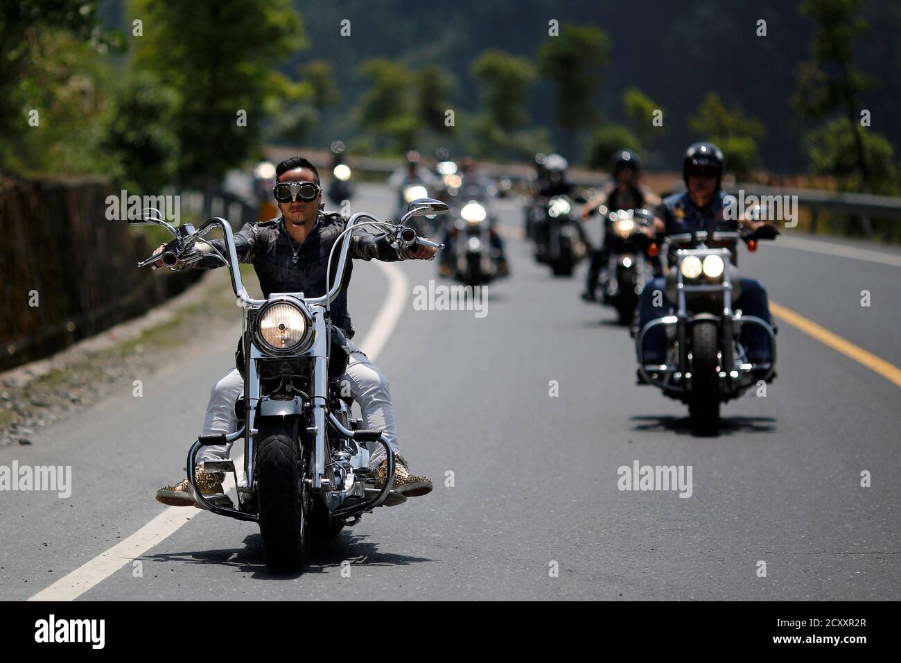 Harley davidson motorcycle china hi-res stock photography and images ...