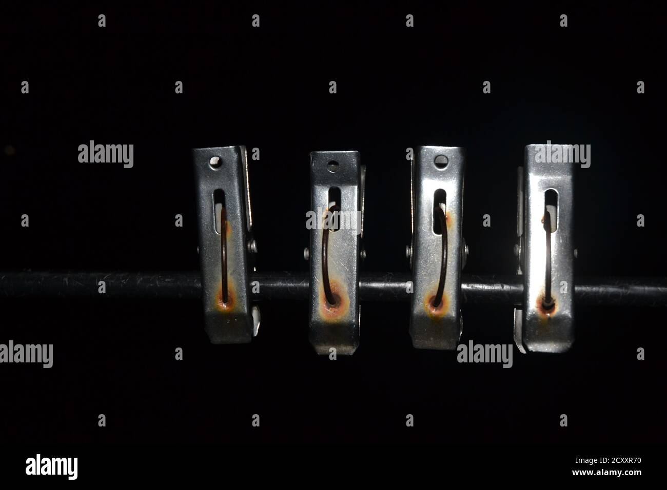 Wire rope clips hi-res stock photography and images - Alamy