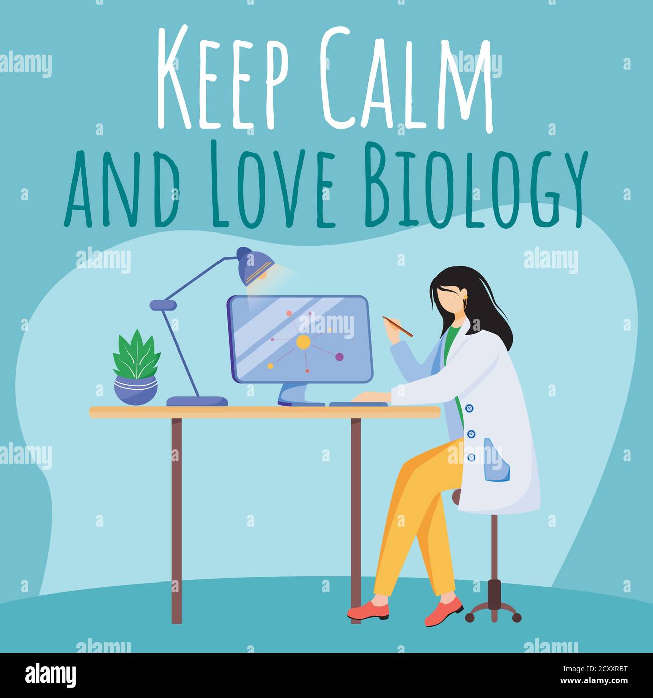 Keep Calm And Love Biology