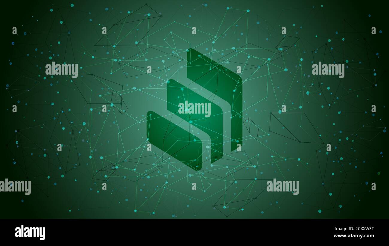 Compound COMP token symbol of the DeFi project cryptocurrency theme on ...