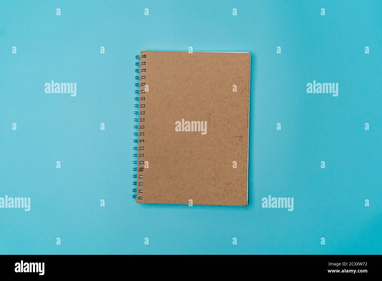 Stationery - book, pencil, ruler on a blue background Stock Photo - Alamy
