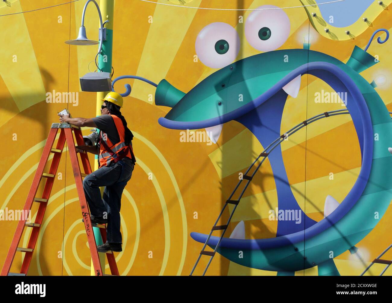 Despicable Me Minion Mayhem High Resolution Stock Photography and ...