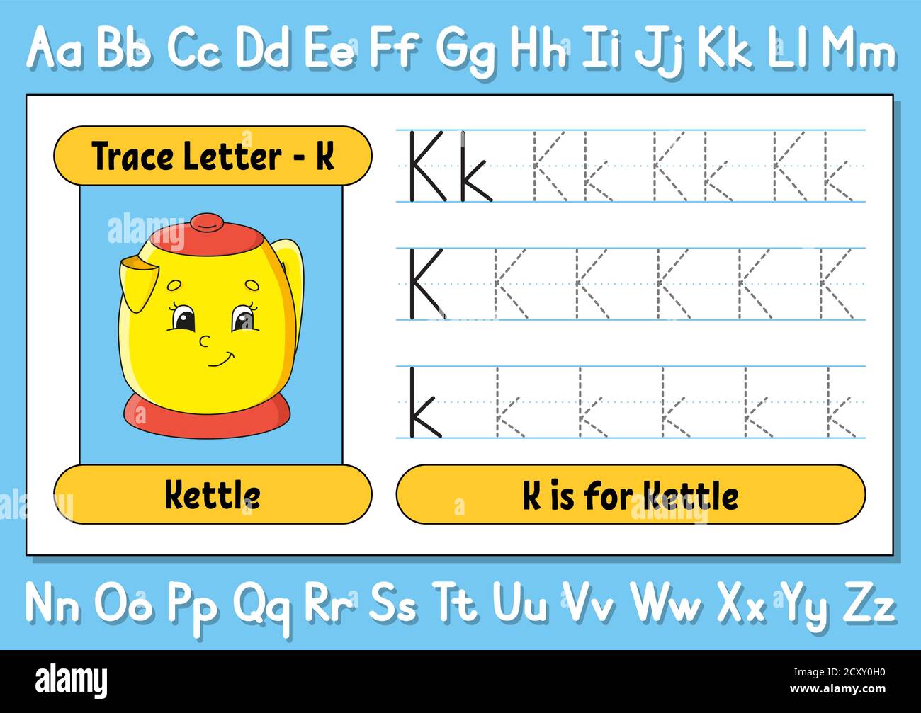 Trace letters. Writing practice. Tracing worksheet for kids. Learn ...