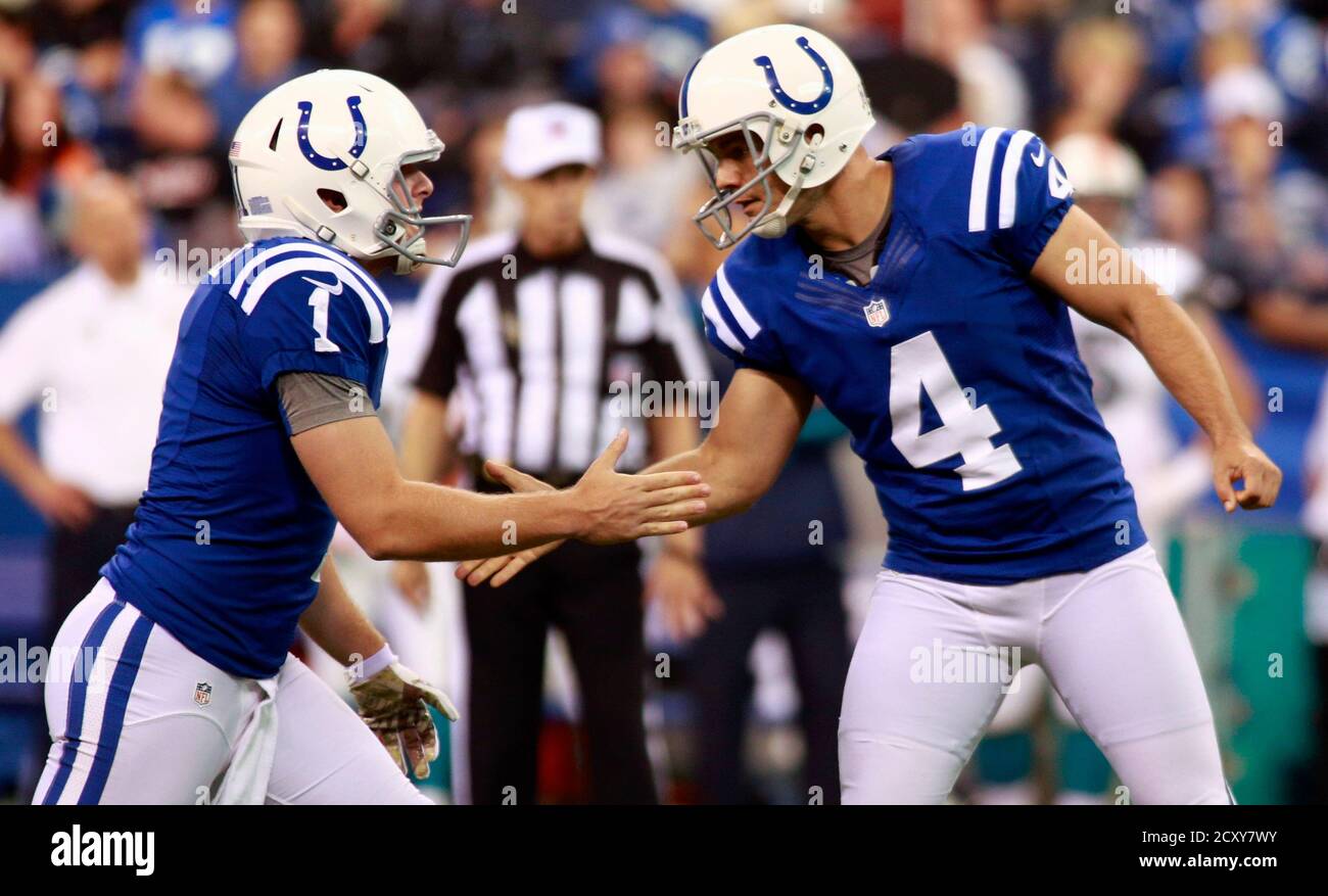 Indianapolis colts punter hi-res stock photography and images - Alamy