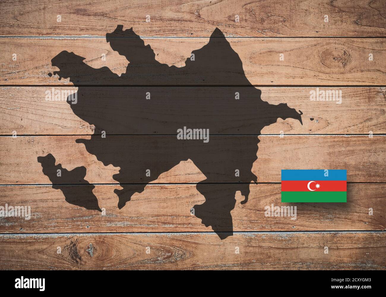 Old map of azerbaijan hi-res stock photography and images - Alamy