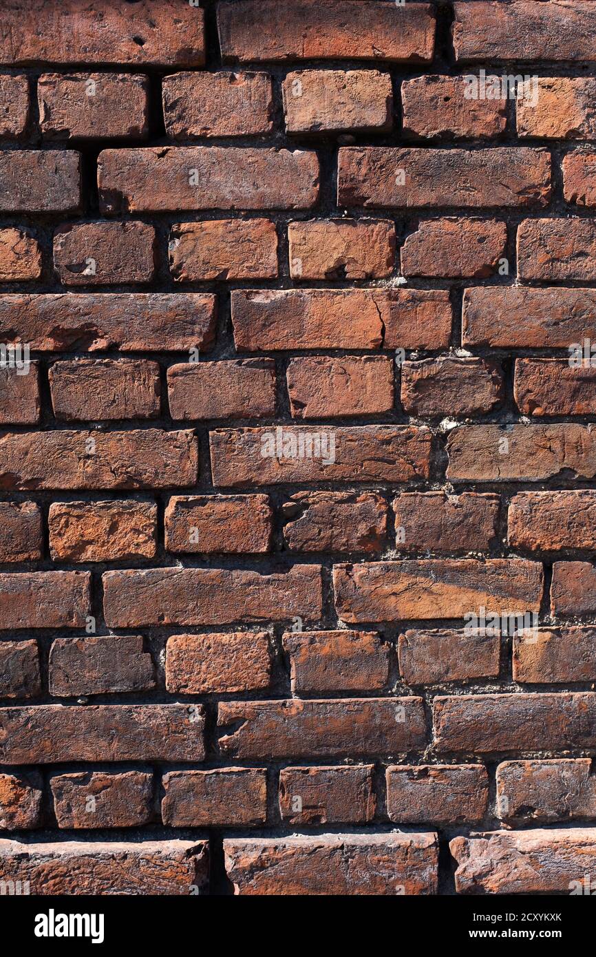 old brick wall. background for the designer Stock Photo - Alamy