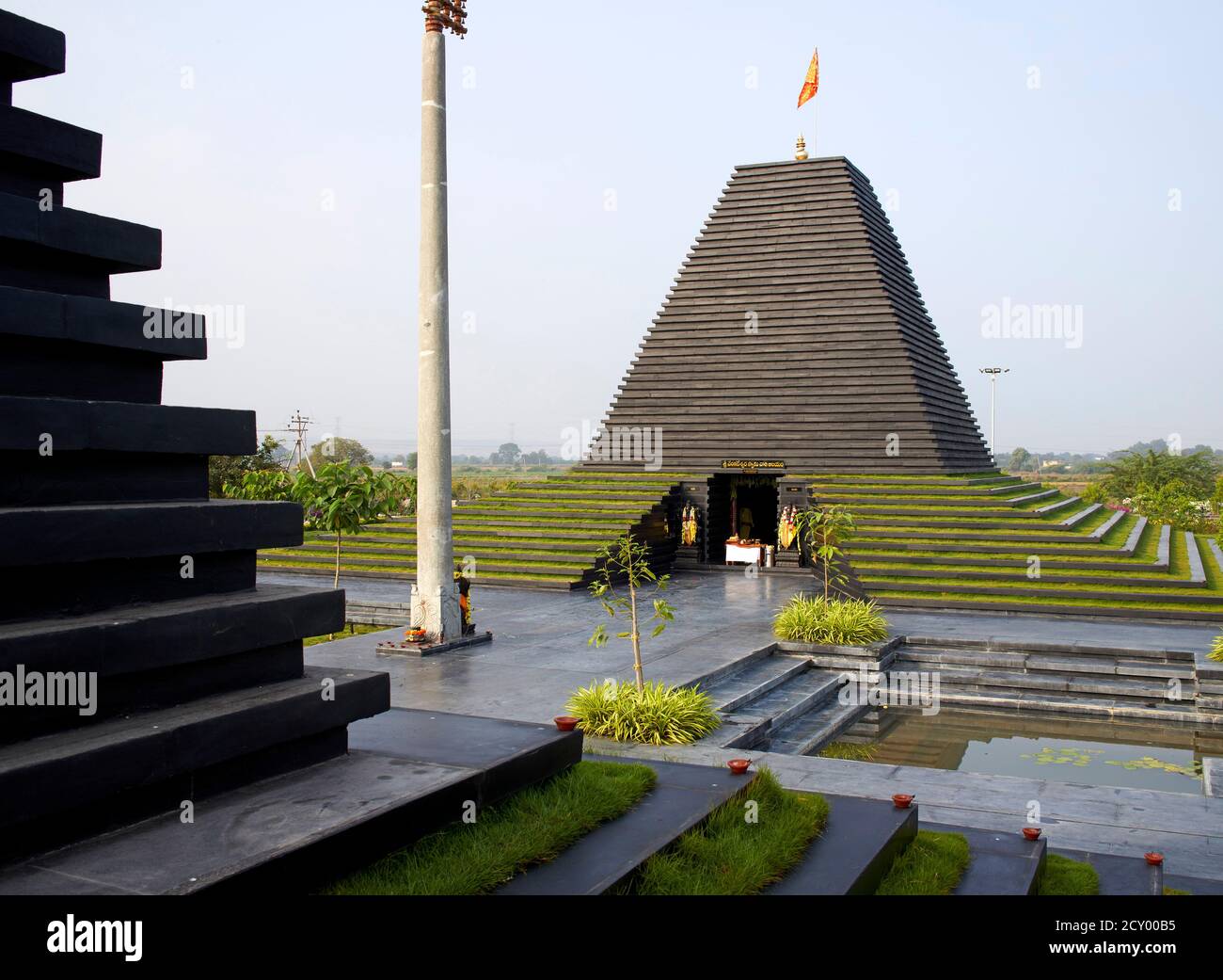 Overall View. Balaji Temple, Andhra Pradesh, India. Architect: Sameep ...